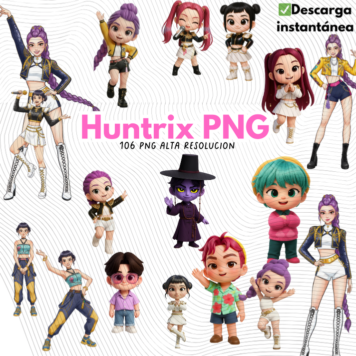 HUNTRIX PNG 106IMAGES – Magic Box Mexico